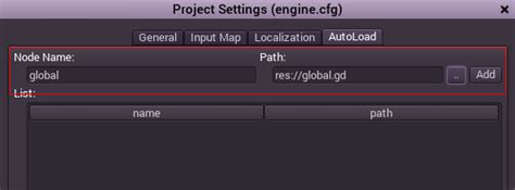 singletons autoload — godot engine latest documentation