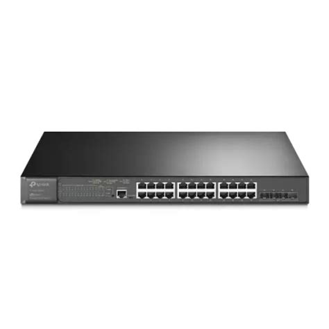Tp Link Switch 24x1000mbps 24xpoe 4x10g Sfp 2xkonzol Port