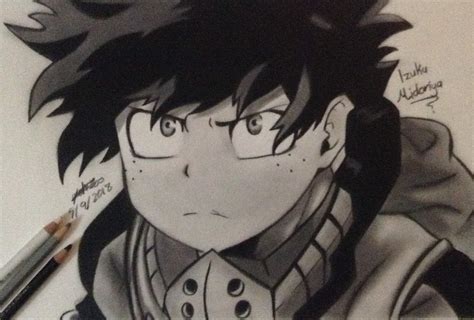 شخصية إيزوكو ميدورياizuku Midoriya من أنمي My Hero Academia Amino