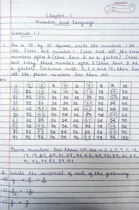 Solution Maths 9th Standard Igcse Number And Language Studypool