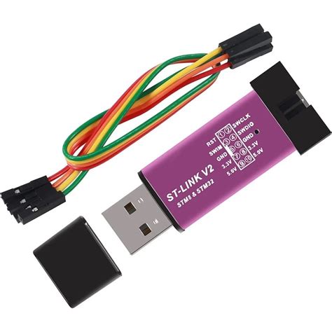 Gravador St Link V2 Para Stm32 E Stm8 A Chave Virou