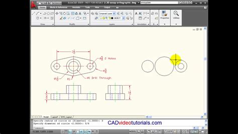 AutoCAD Explained Using Running Object Snaps Osnaps And Object Snap Override YouTube