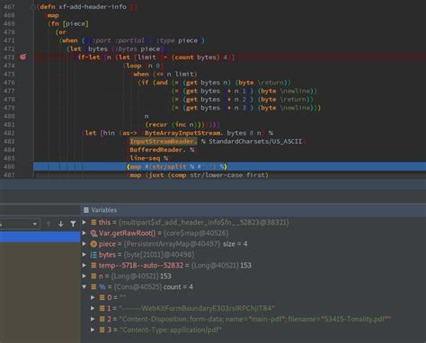 incorrect parsing of multipart data results in unfilled form parameters and npe in logs · issue