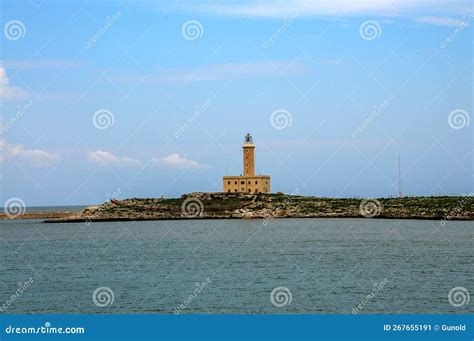 Lighthouse Of Vieste On Isle Of Santa Eufemia Stock Image Image Of Active 1867 267655191