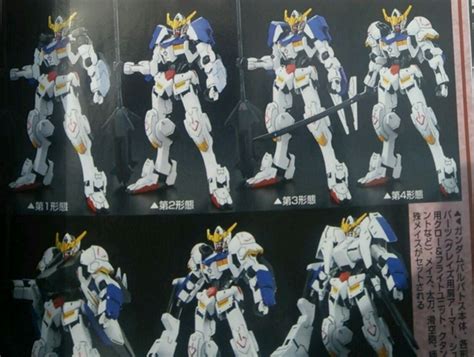 P Bandai Hg 1 144 Gundam Barbatos Complete Set Forms 1 6 [reissue
