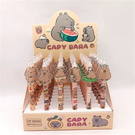 Lápiz Tinta Gel Cute Capybara Eletech