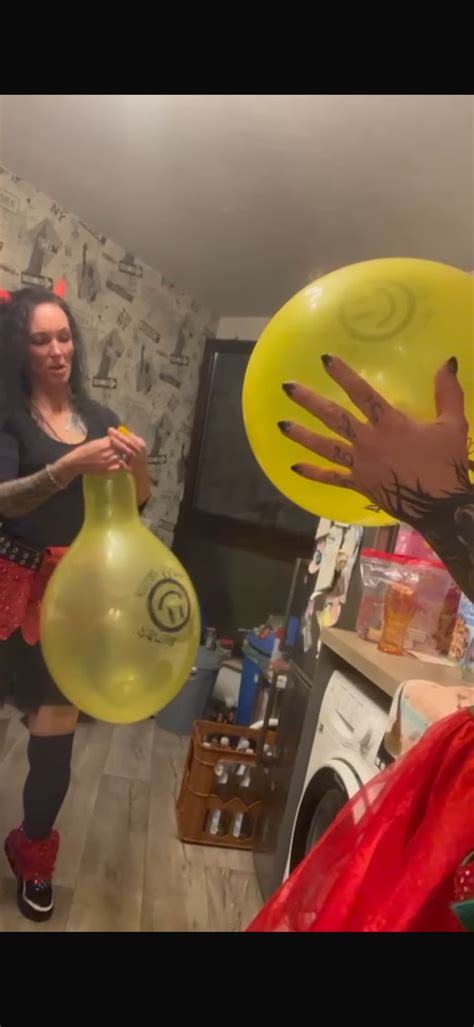 B2p‘s In The Kitchen Starloons Two Girls Blow To Pop Balloons In The