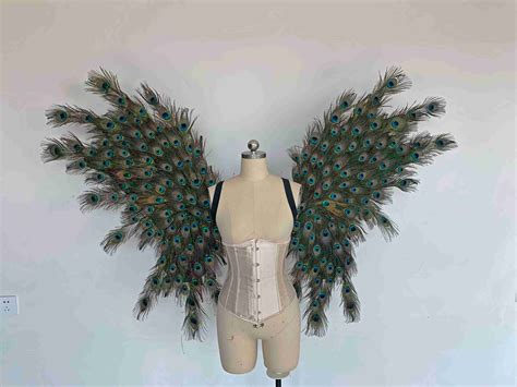 Colorful Peacock Wings From Peacock Feathers Ravenscraftsdecor