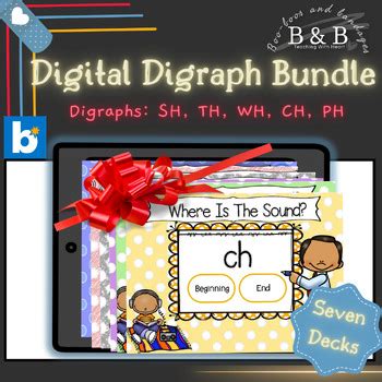 Digraph Bundle Boom Ch Sh Th Wh And Ph By B And B Tpt