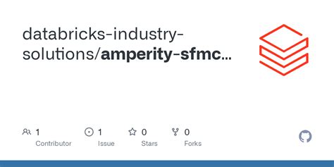GitHub Databricks Industry Solutions Amperity Sfmc Tracking