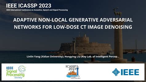 Adaptive Non Local Generative Adversarial Networks For Low Dose Ct Image Denoising Ieee