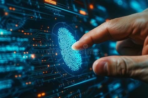 Human Fingerprint Scanning And Biometric Authentication Future