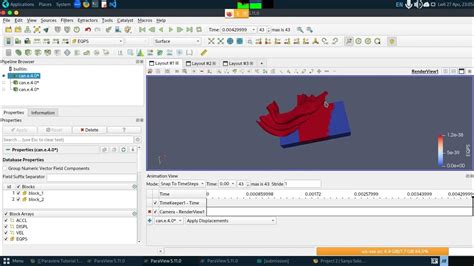 3d Visualisation Paraview Youtube