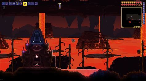 Terraria Calamity 2 Exploring The Brimstone Crag Youtube