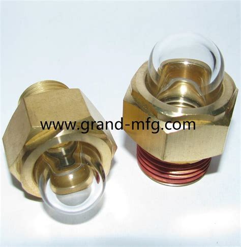 Npt1 Ansi Pump Domed Oil Sight Glass Oil Level Indicator Eyeball Sight