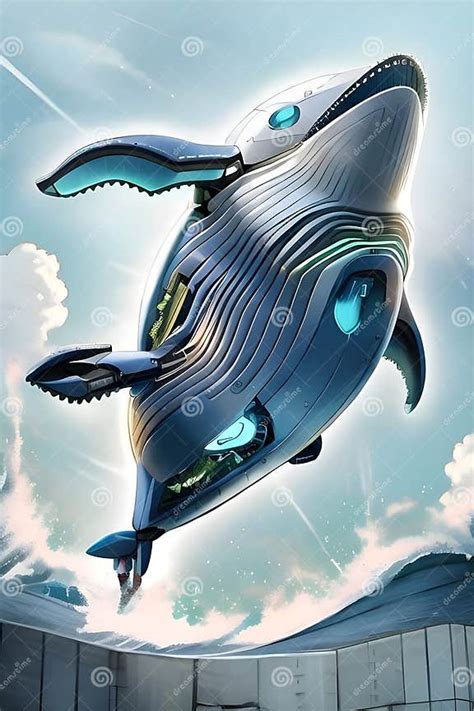 Designing A Cyborg Whale Robot Involves Combining Elements Of A Whale S