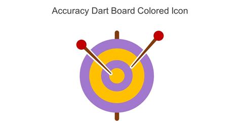 Accuracy Dart Board Colored Icon In Powerpoint Pptx Png And Editable Eps Format PPT Slide