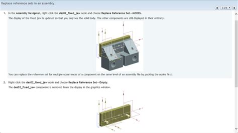 Nx Replace Reference Set Grabcad