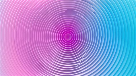 Abstract Gradient Concentric Circles Modern Minimalist Design Premium Ai Generated Image