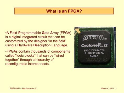 Ppt Fpga Based Interfaces For Smart Sensors And Actuators Powerpoint