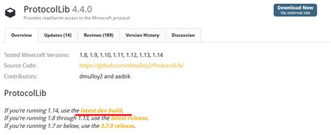 Question ProtocolLib Issue Re Ovo Matrix Issues GitHub
