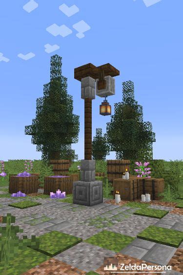 Minecraft Lamp Post Design