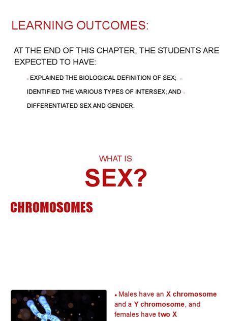 Chapter 1 Sex And Determinants Of Gender Download Free Pdf Sex