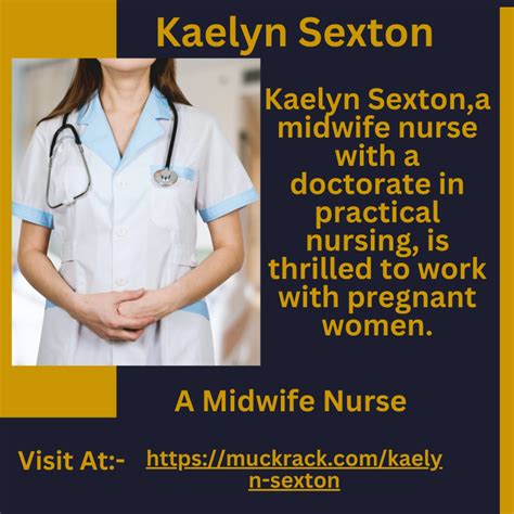 Kaelyn Sexton — A Midwife Nurse Kaelyn Sexton Medium