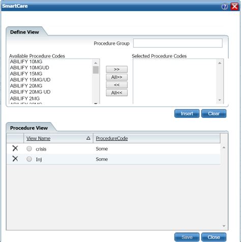 define a procedure group to use in batch service entry
