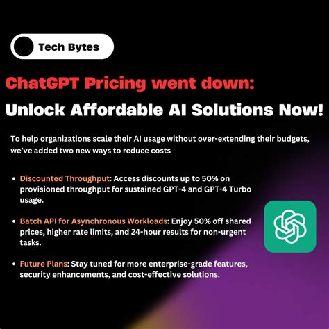 tech bytes on linkedin ai artificialintelligence costsavings affordableai chatgpt…