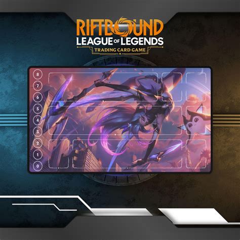 Riftbound Playmat Akali Tcg Card Game Playmat Etsy Canada