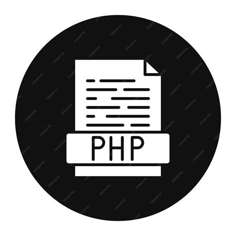 Premium Vector Php File Vector Illustration