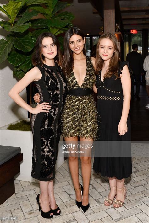 Laura Marano Victoria Justice And Izabela Vidovic Attend Nina Dobrev