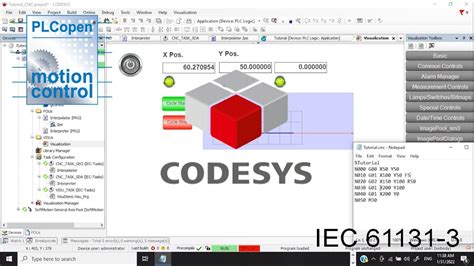 Codesys Tutorial Softmotion Cnc Using Gcode From Nc File Youtube