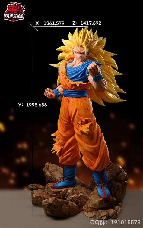 Pre Order Kylin Stuudio Dragon Ball 1 1 Super Saiyan 3 Series Sun