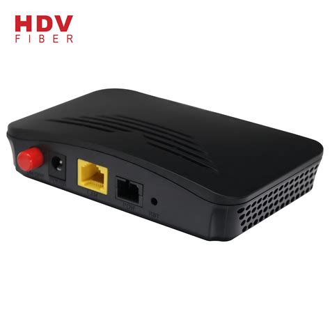 China Ftth Single Port Modem Fiber Optical Device Gpon Epon Onu Manufacturer And Supplier Hdv