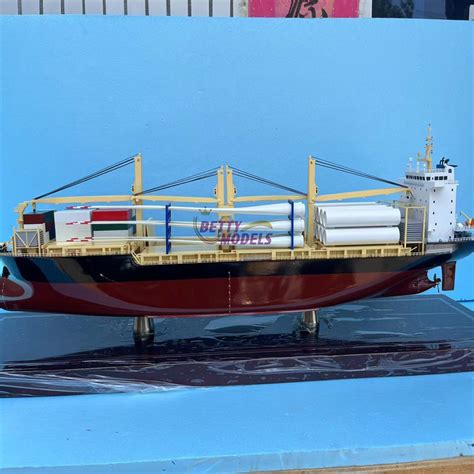 High Quality Cargo Vessel Scale Models Custom Container Ship Physical Models China Scale Model