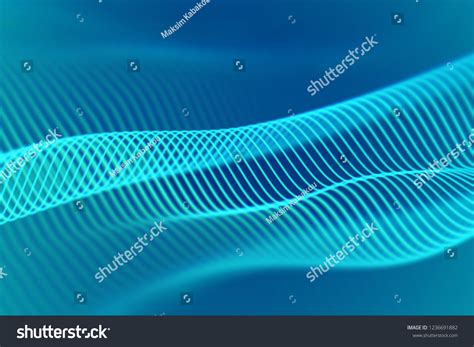 Big Data Abstract Visualization Business Charts Stock Vector Royalty Free 1236691882