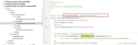 Springcloud3 Hystrix实现服务降级的案例配置2hystrix实现服务降级的3种方式 Csdn博客