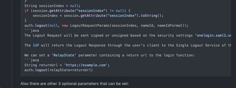Fix Readme Code Block · Issue 380 · Saml Toolkitsjava Saml · Github