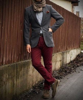 Mens Style How To Wear Burgundy Pants Style By Supreet