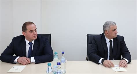 შინაგან შინაგან საქმეთა მინისტრმა გეკა გელაძემ და მინისტრის პირველმა მოადგილემ როლანდ მესხმა
