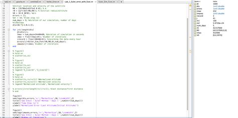 solved matlab coding from the starting point of the