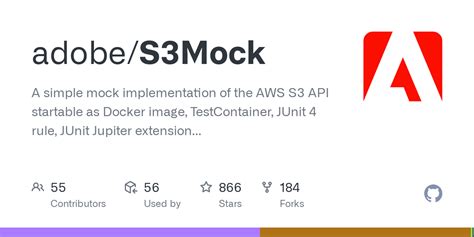 github adobe s3mock a simple mock implementation of the aws s3 api startable as docker image