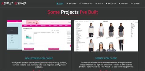 GitHub Abhijitnr Abhijitnr Github Io This Is My Personal Portfolio Which Includes A Home