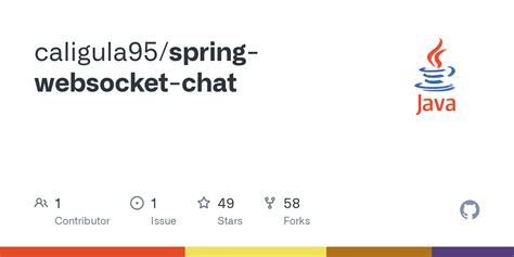 github caligula95 spring websocket chat