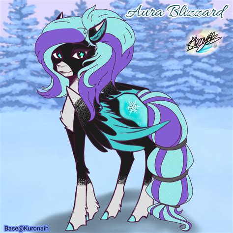 Aura Blizzard Mlp By Lunaknight01 On Deviantart