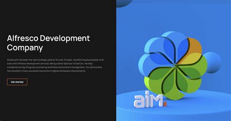 Alfresco Development Services For Ecm And Bpm Aimprosoft
