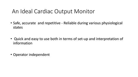 Cardiac Output Pptx PPTX